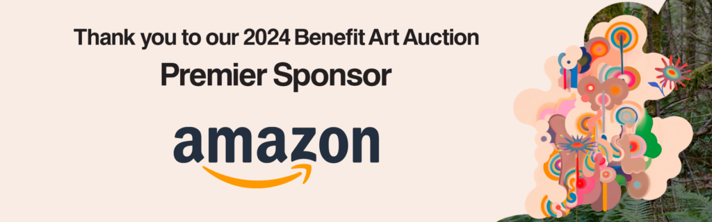 Thank you to our 2024 Auction Sponsor, Amazon! - Artist Trust