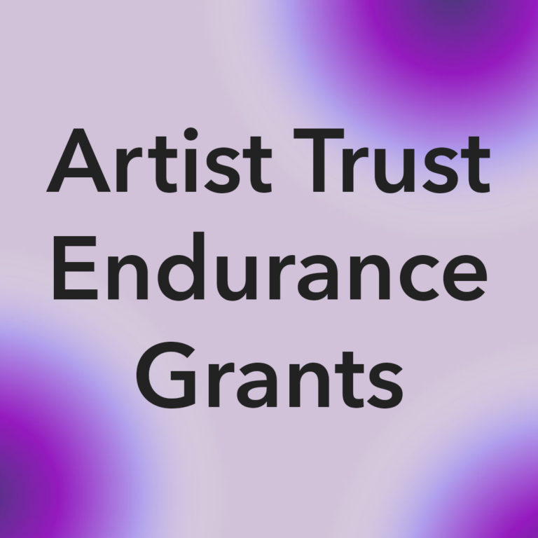 Grants - Artist Trust
