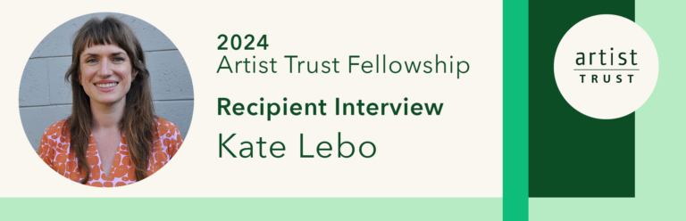 Meet the 2024 Fellows: Kate Lebo - Artist Trust